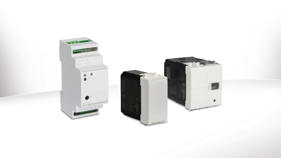 New room probes for AVE home automation - AVE S.p.A.